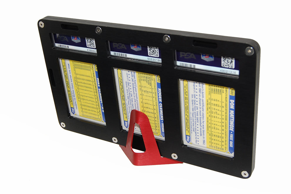 Aluminum 3 Card Frame (accepts PSA slabs) – Enjoy Your Cards